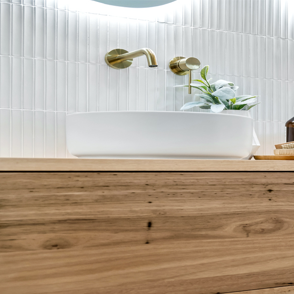 Concave White Kit Kat Wall Tile - Shop Bathroom Concave Tiles