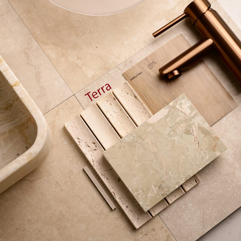 Apollo Natural Stone Concave Mosaic - Design Tiles Sydney