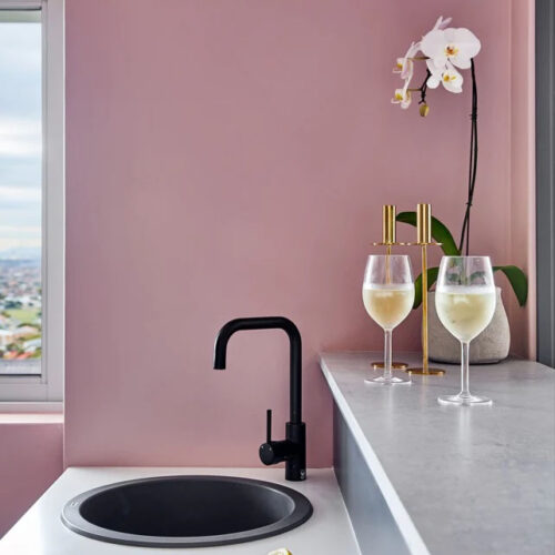 Round Kitchen Mixer Tap - Design Tiles Sydney