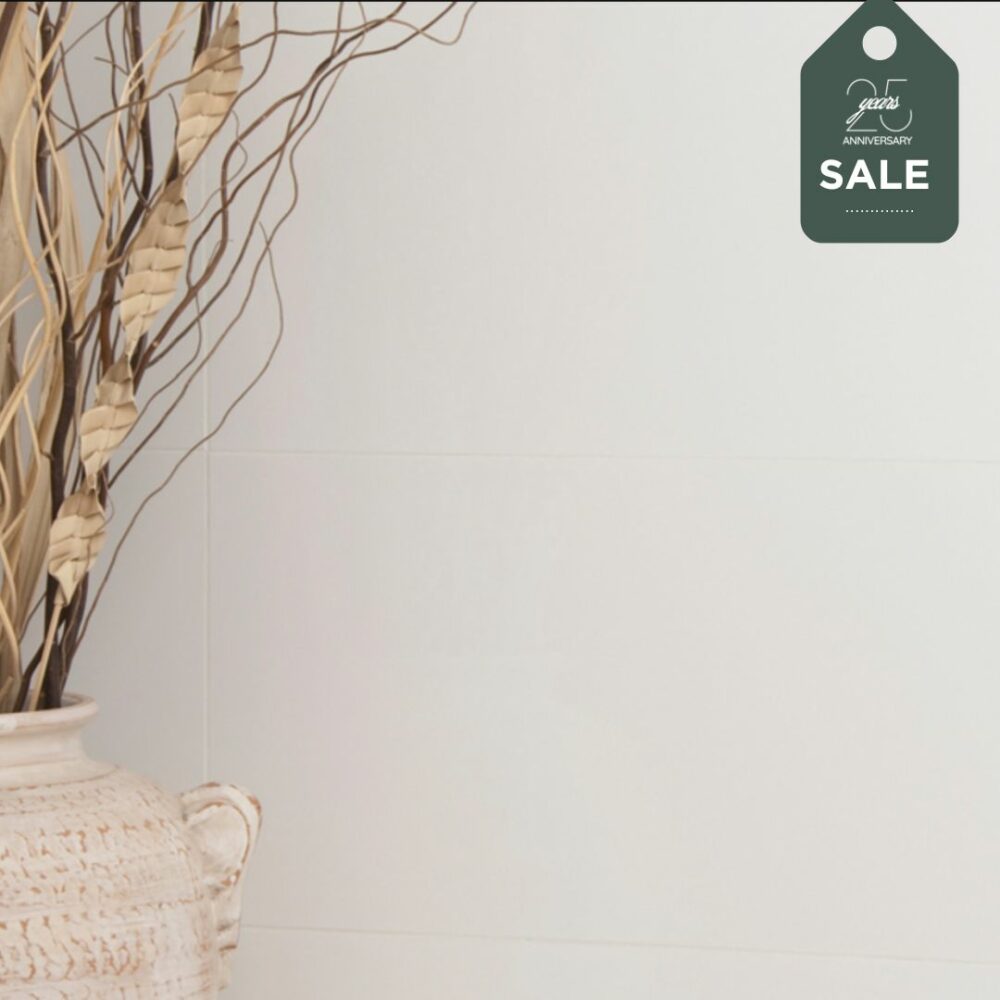White Wall Series Ceramic Tile - Design Tiles Sydney
