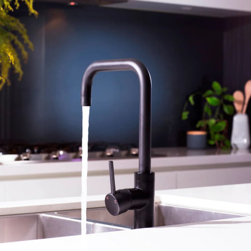 Round Kitchen Mixer Tap - Design Tiles Sydney