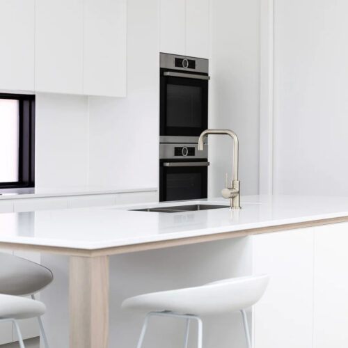 Round Kitchen Mixer Tap - Design Tiles Sydney