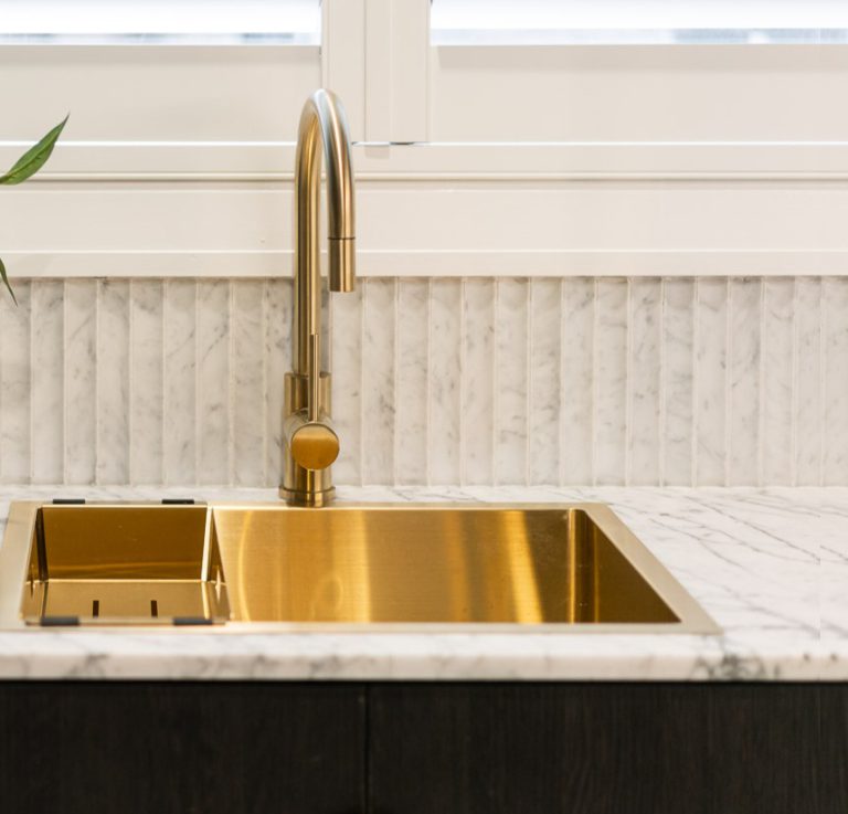 Concave Carrara Marble Kit Kat Mosaic - Design Tiles Sydney