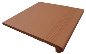 Alice Red Terracotta Bullnose Tile - Design Tiles Sydney