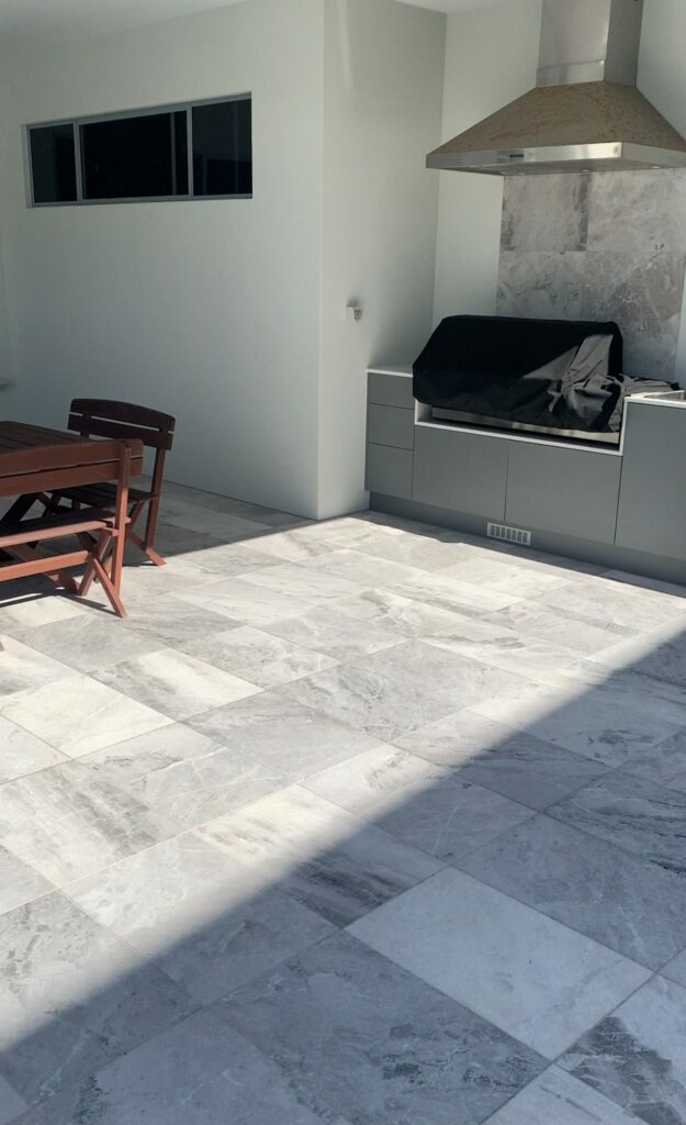 Atlantic Grey Anti-Slip Marble Tile - Design Tiles Sydney