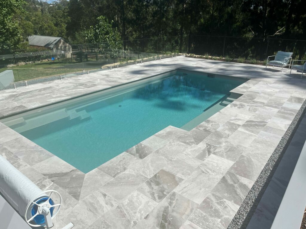 Atlantic Grey Anti-Slip Marble Tile - Design Tiles Sydney