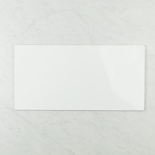 Brighton White Ceramic Wall Tile 300x600mm - Design Tiles Sydney