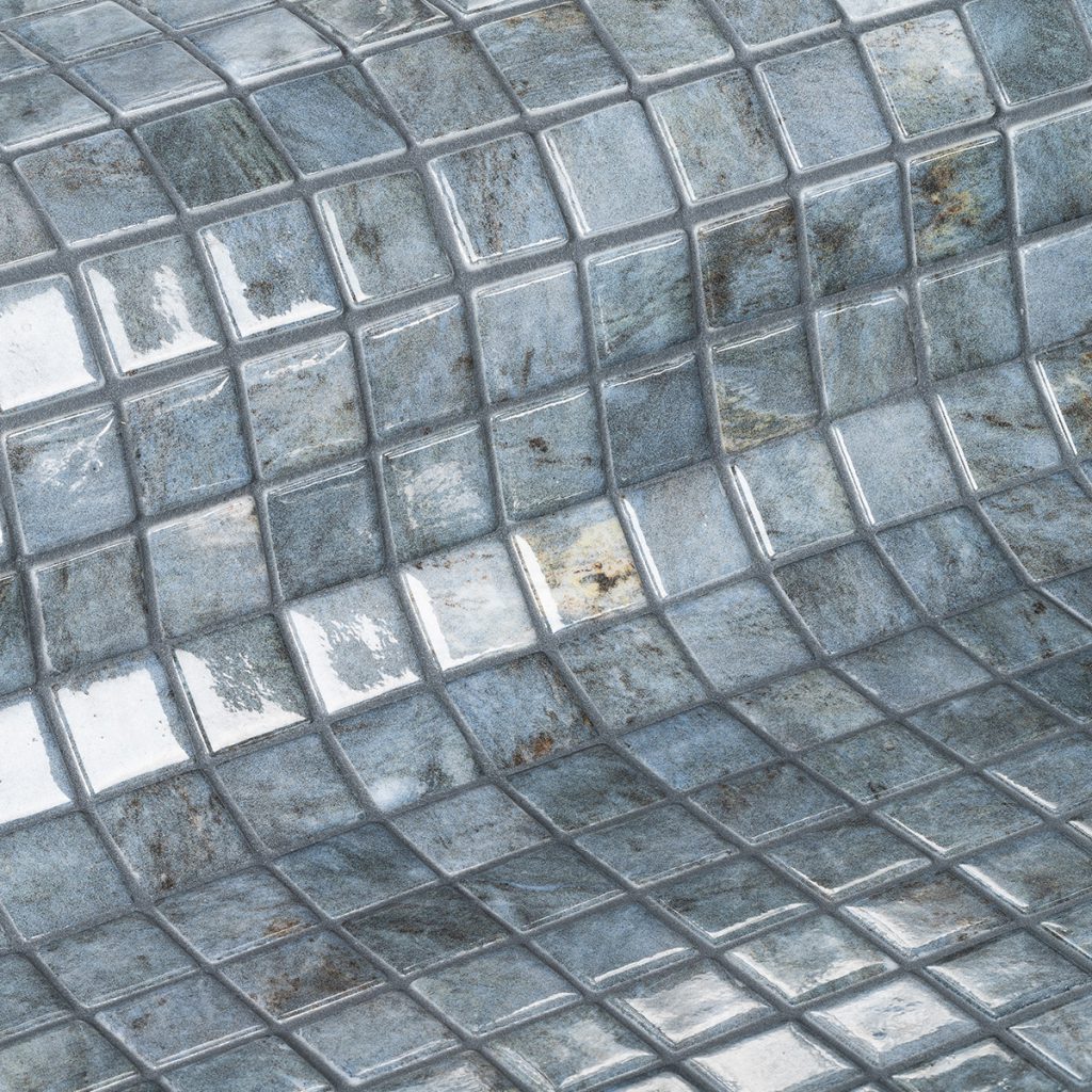 Ezarri Gemma Hematite Pool Mosaic Tile - Design Tiles Sydney