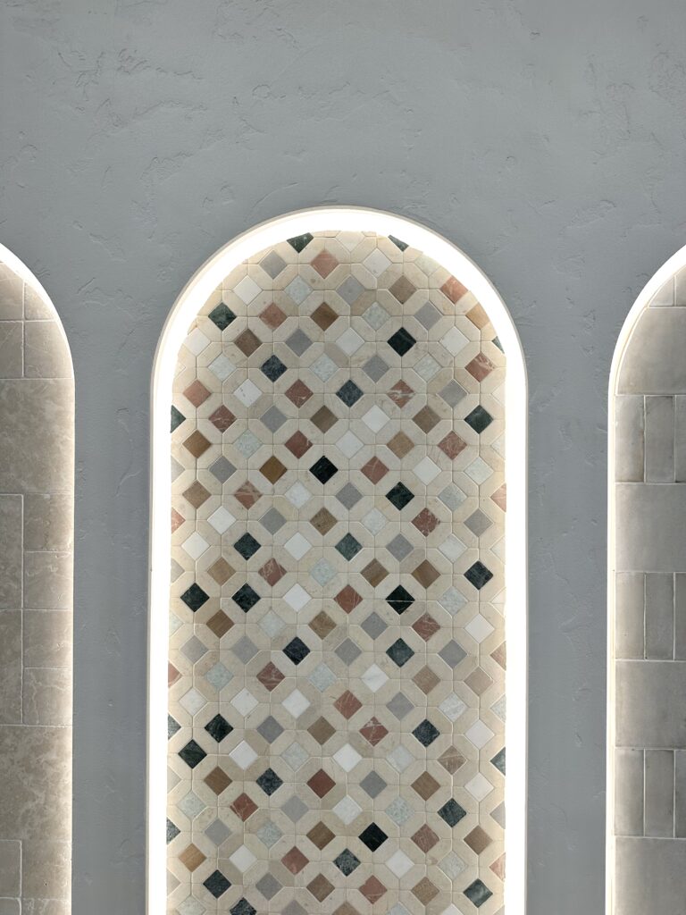 Casablanca Tumbled Stone Mosaic - Design Tiles Sydney