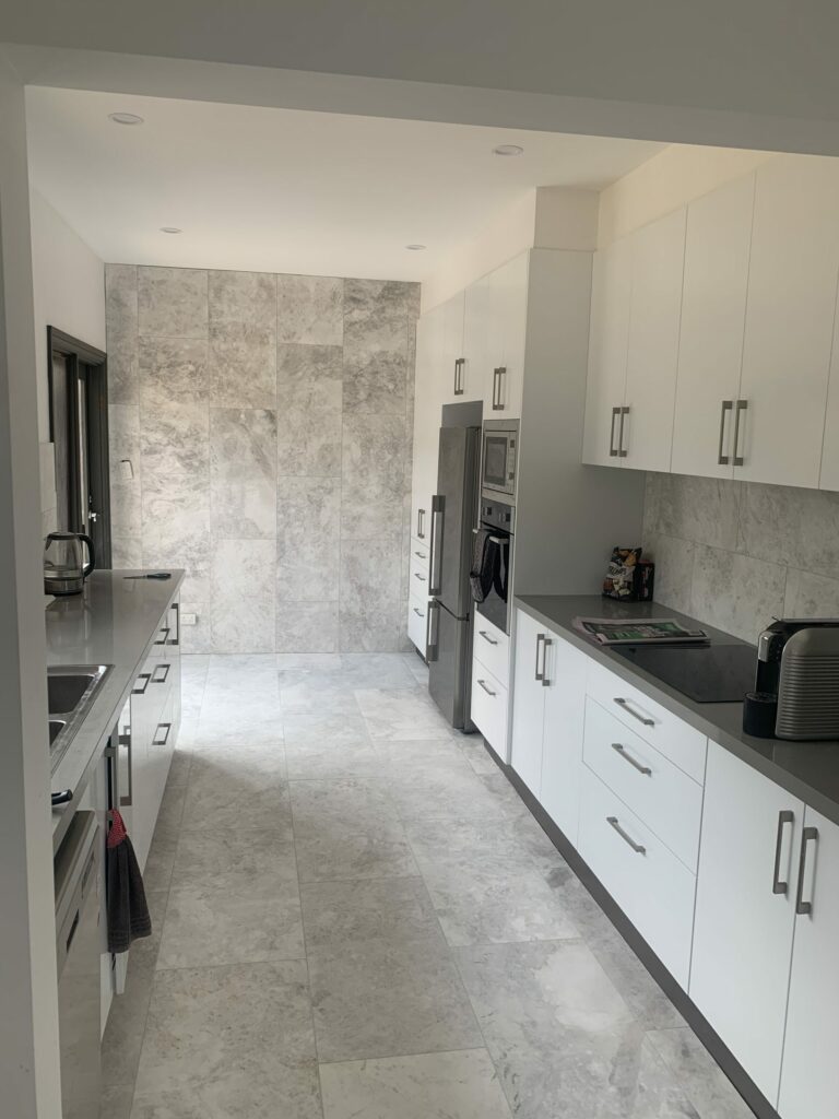 Nimbus White Honed Marble Indoor Floor and Wall Tile - Design Tiles Sydney