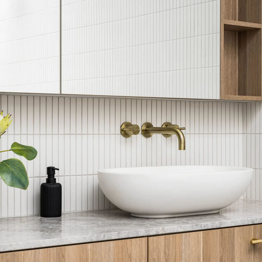 Round Quarter-turn Wall Top Assemblies - Design Tiles Sydney