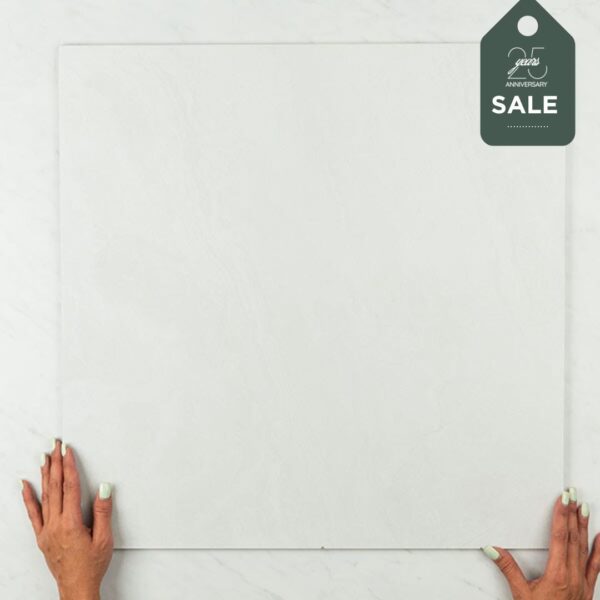 Opera White Stone Look Wall & Floor Tile - Design Tiles Sydney