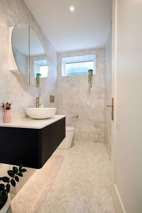 Nimbus White Honed Marble Indoor Floor and Wall Tile - Design Tiles Sydney