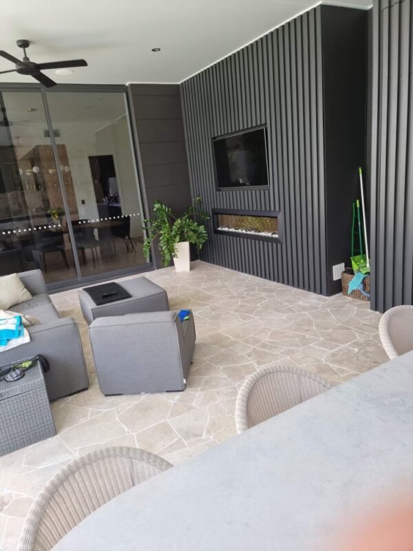 Classic Ivory Crazy Pave Natural Stone - Design Tiles Sydney