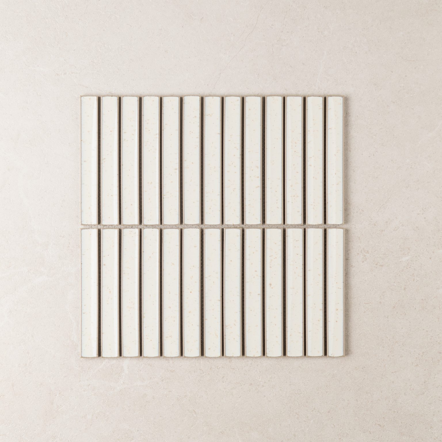 Concave Kit Kat Stack Wall Mosaic - Design Tiles Sydney