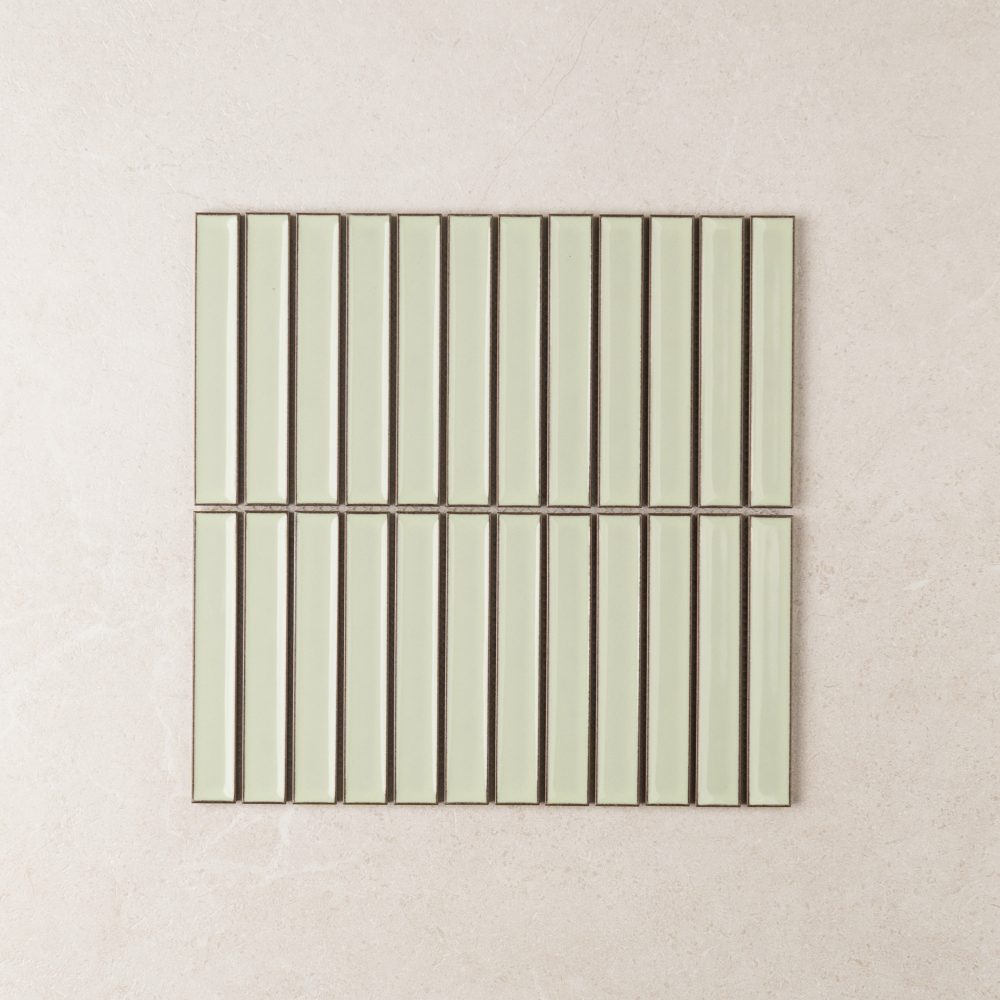 Concave Kit Kat Stack Wall Mosaic - Design Tiles Sydney