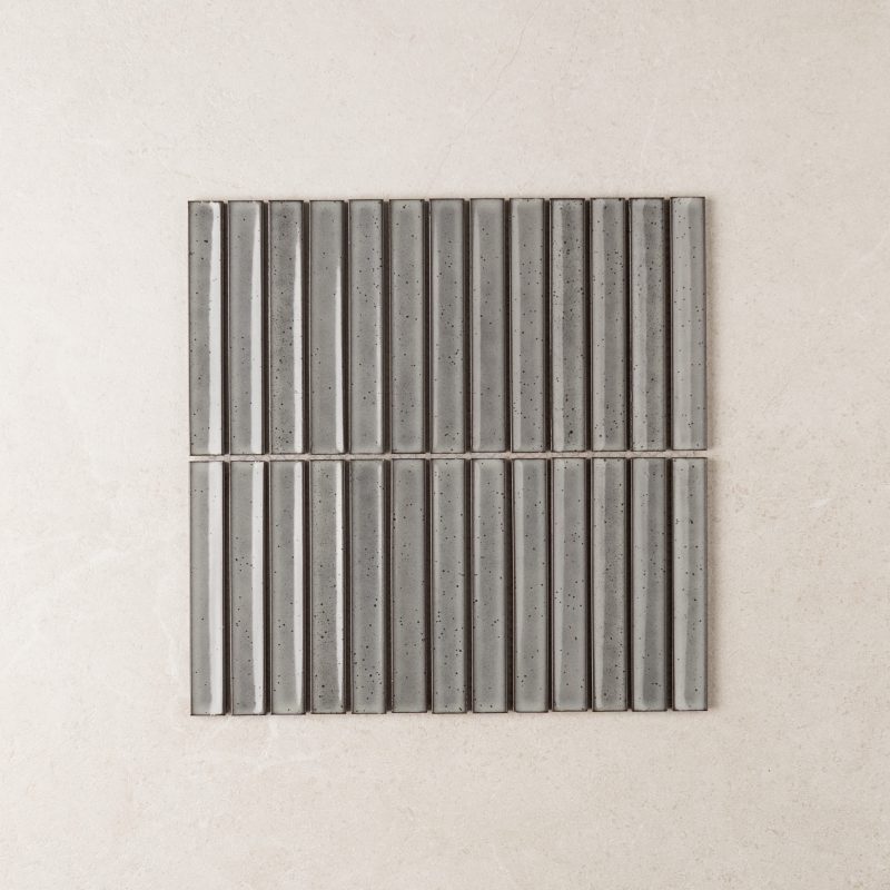 Concave Kit Kat Stack Wall Mosaic - Design Tiles Sydney