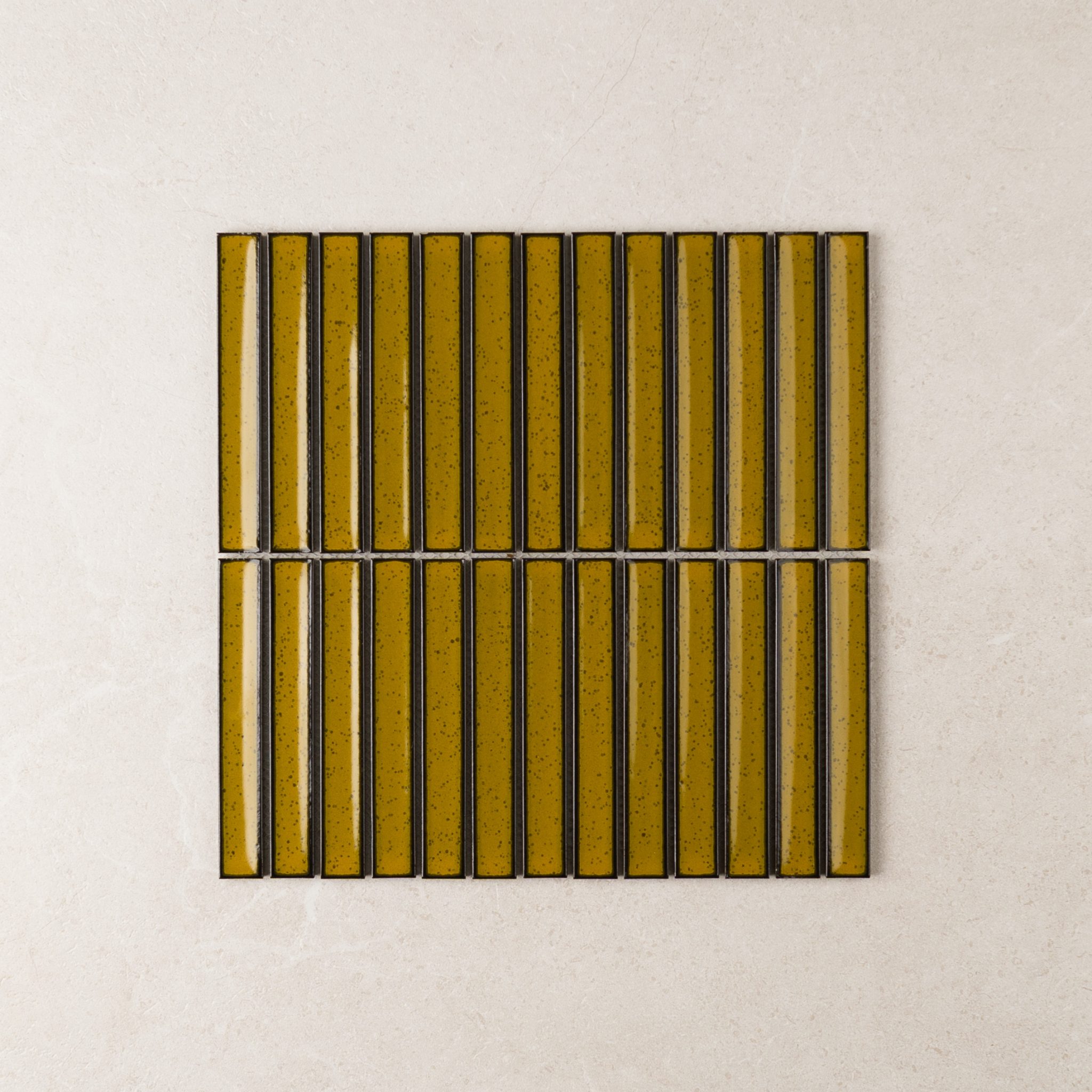 Concave Kit Kat Stack Wall Mosaic - Design Tiles Sydney