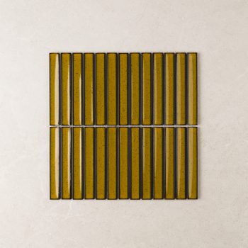 Concave Kit Kat Stack Wall Mosaic - Design Tiles Sydney