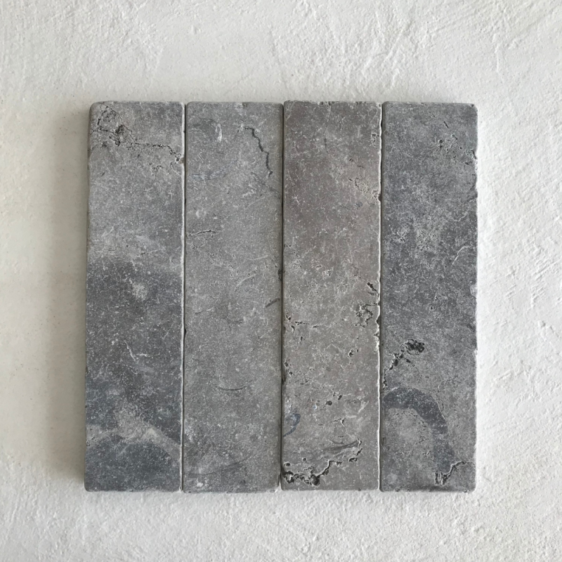 Stone Fingers Tumbled Subway Tile 50x200mm - Design Tiles Sydney
