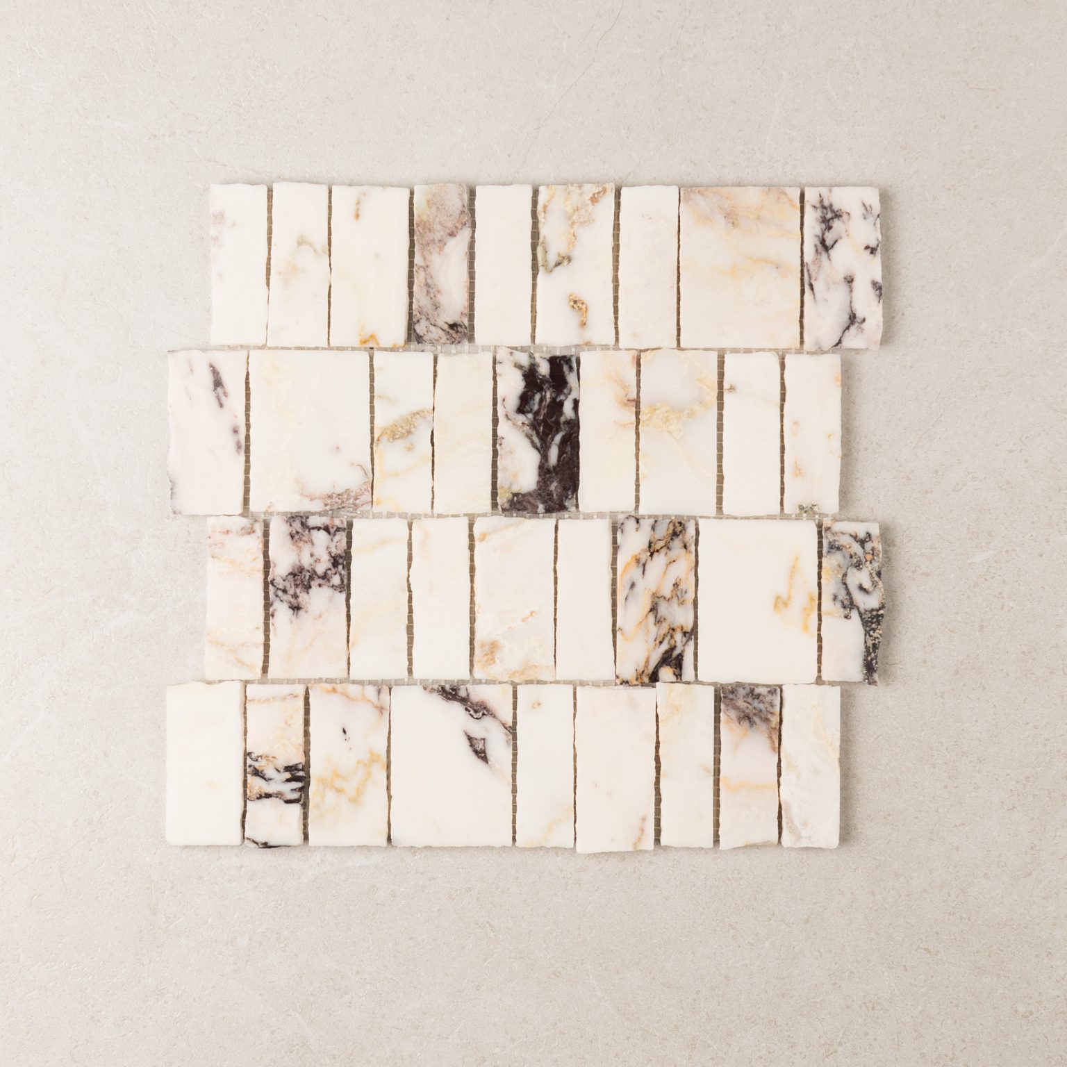Pixel Cagliari Marble Mosaic Collection - Design Tiles Sydney
