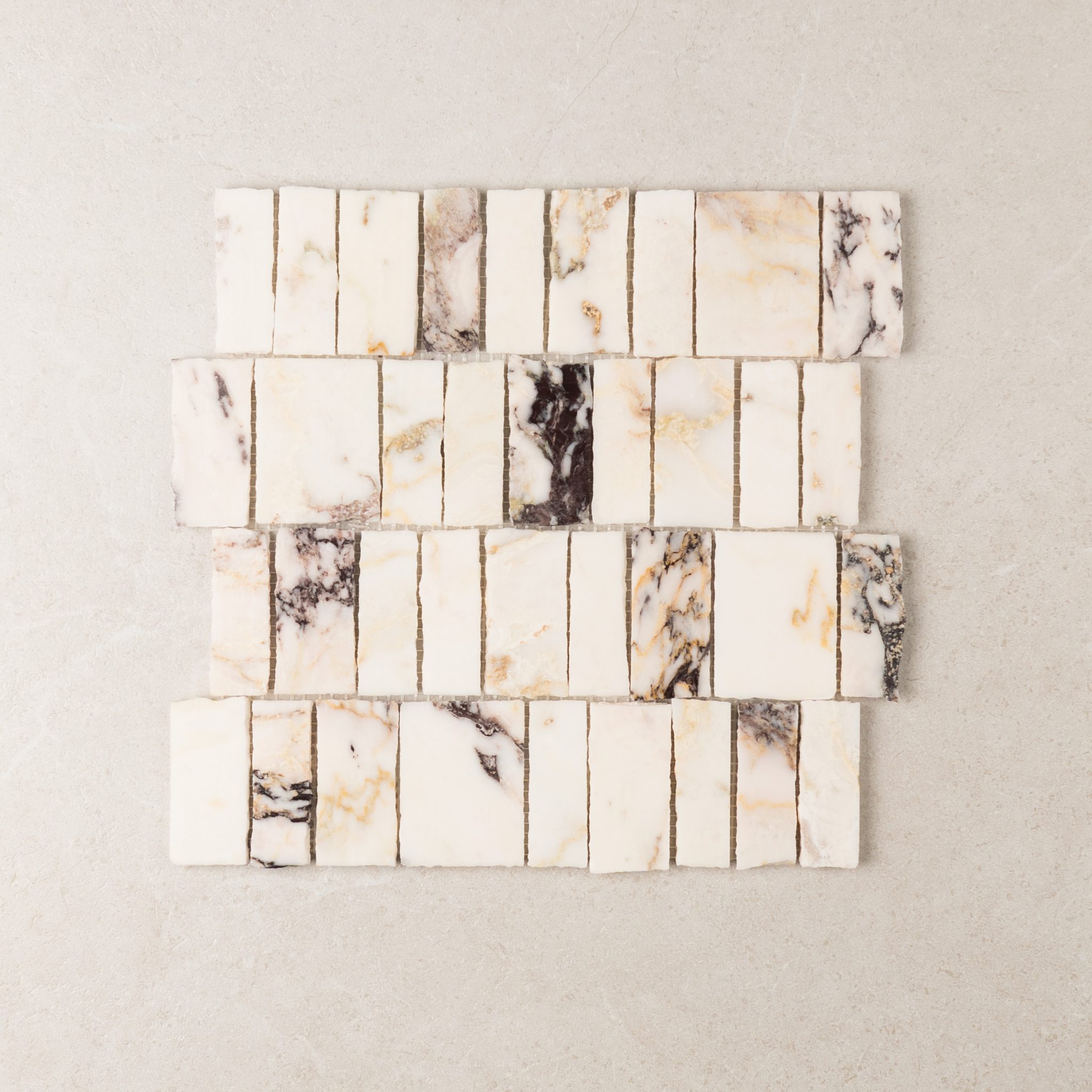 Pixel Cagliari Marble Mosaic Collection - Design Tiles Sydney