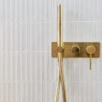 Concave White Kit Kat Wall Tile - Design Tiles Sydney