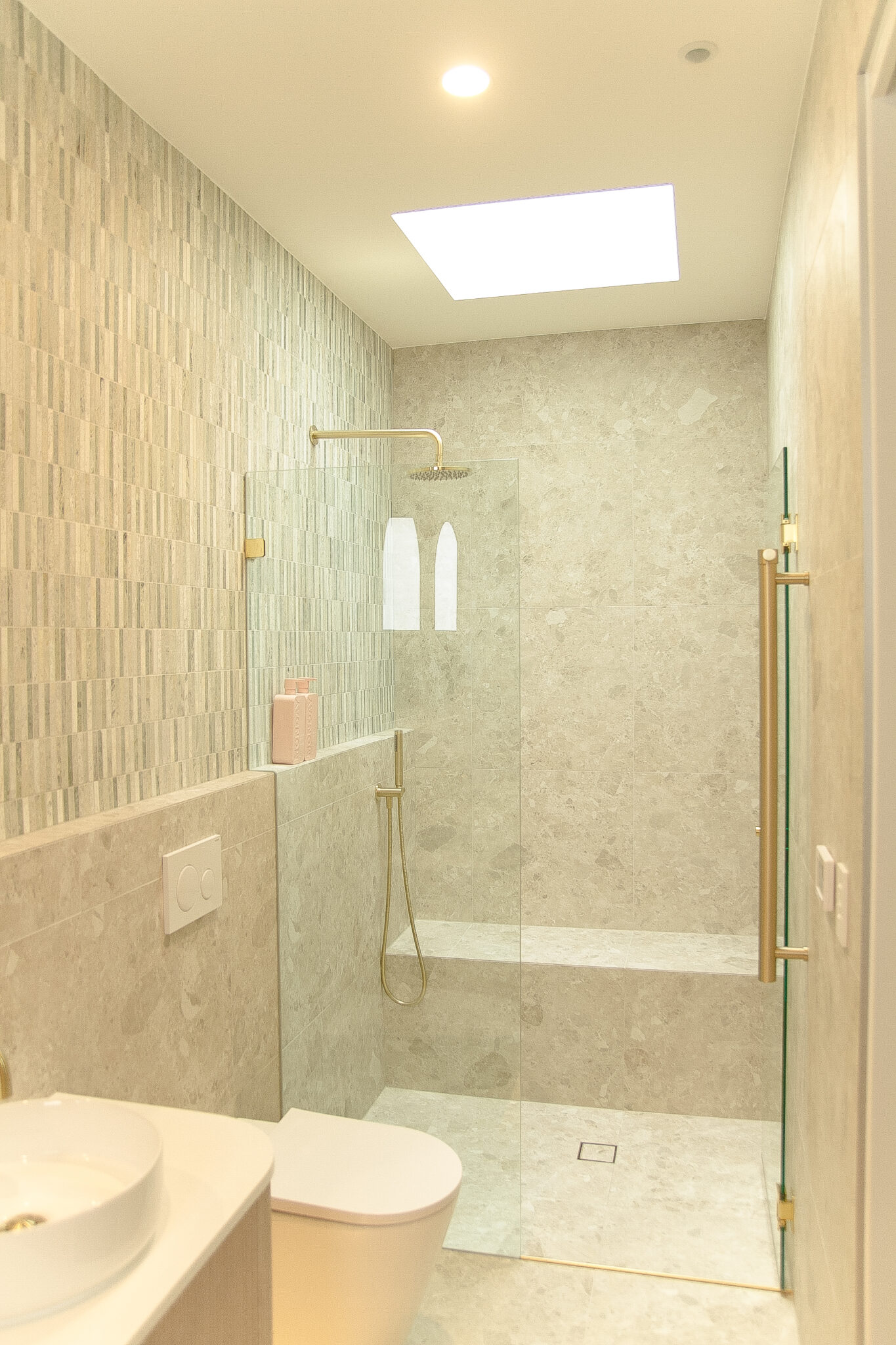 Stack Mint Marble Mosaic - Design Tiles Sydney