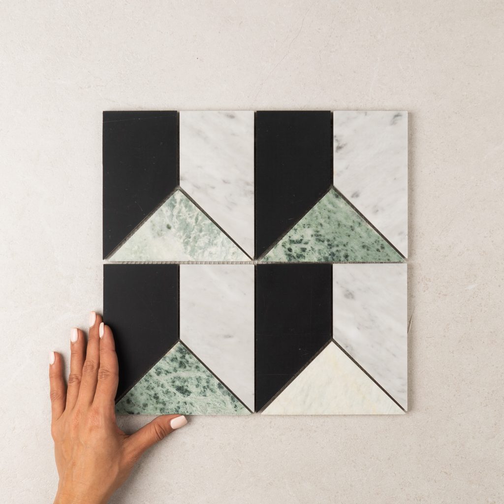 Art Deco Marble Mosaic Series - Design Tiles Sydney