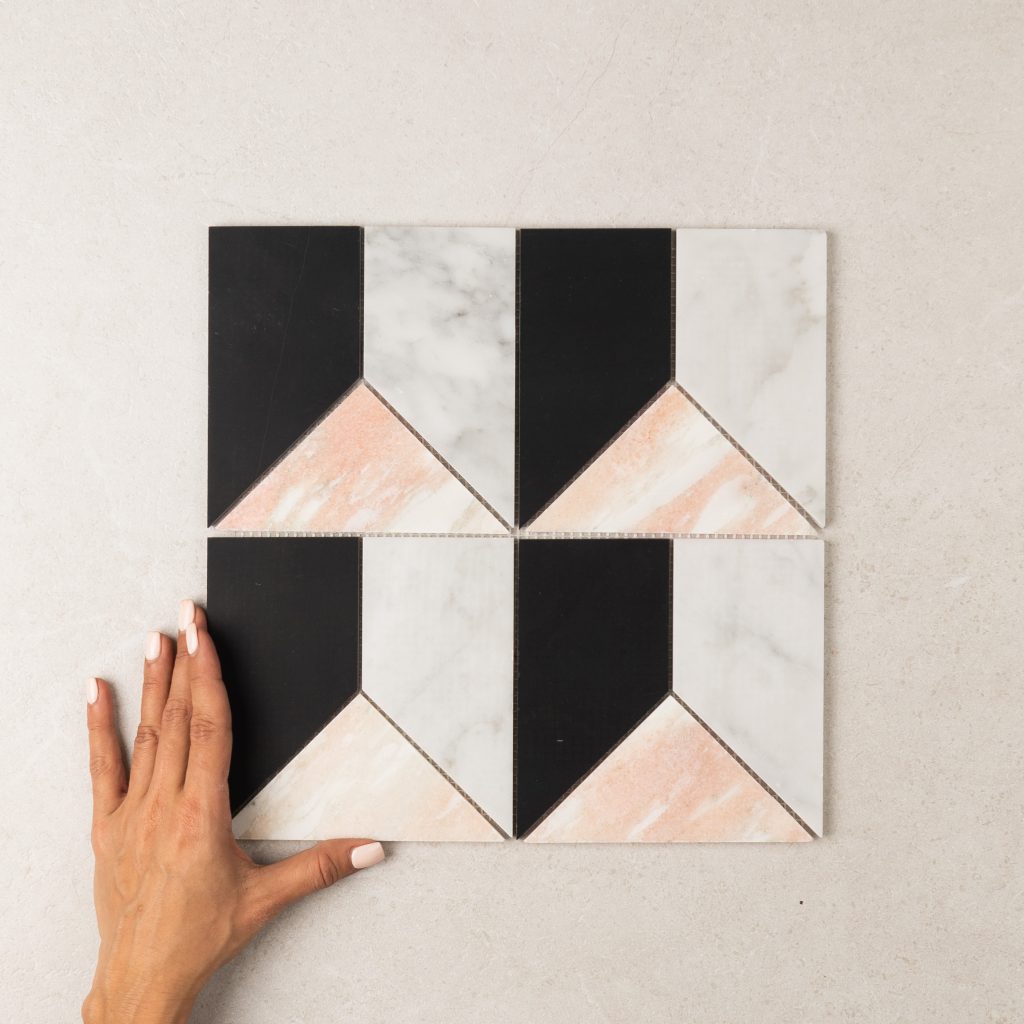 Art Deco Marble Mosaic Series - Design Tiles Sydney