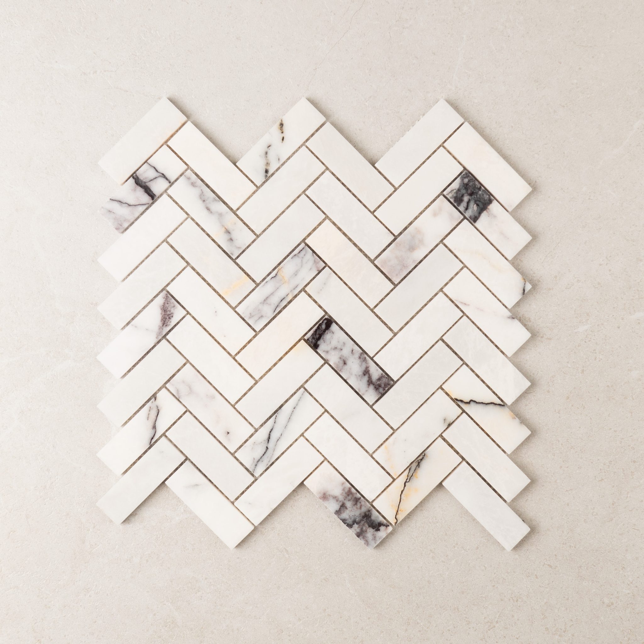 Herringbone New York Mosaic - Design Tiles Sydney