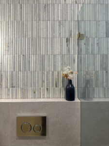 Mini Bamboo Mint Flute Mosaic - Design Tiles Sydney