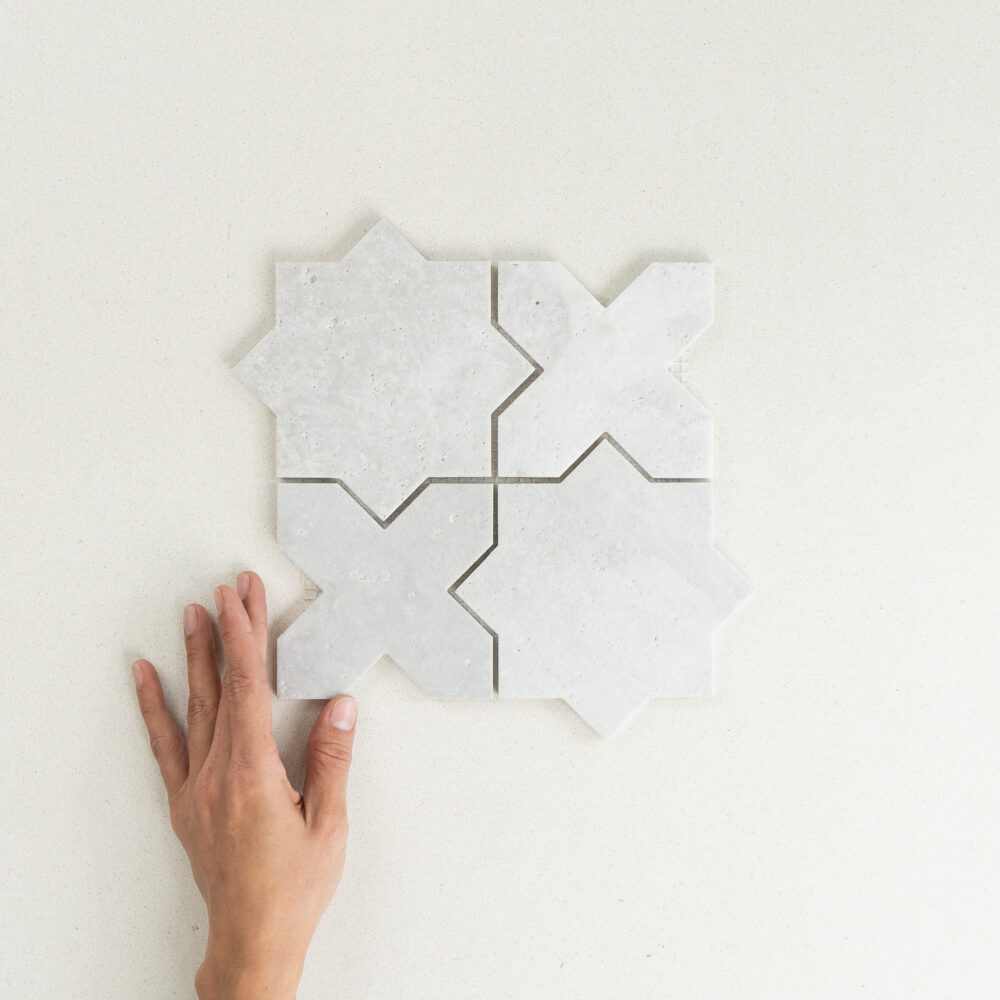 Coastal Silver Natural Stone Mosaic - Design Tiles Sydney