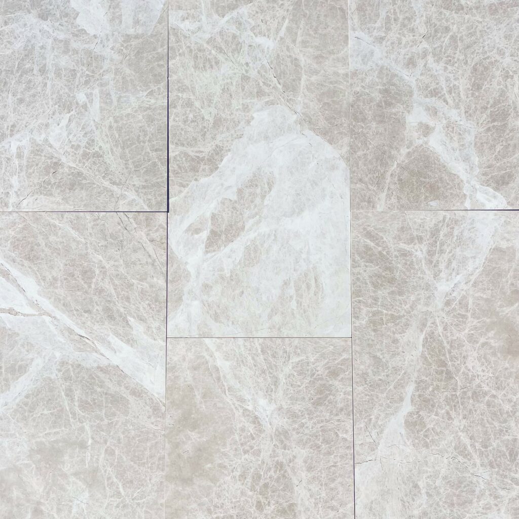 Bianco Chiaro Honed Marble Indoor Floor and Wall Tile - Design Tiles Sydney