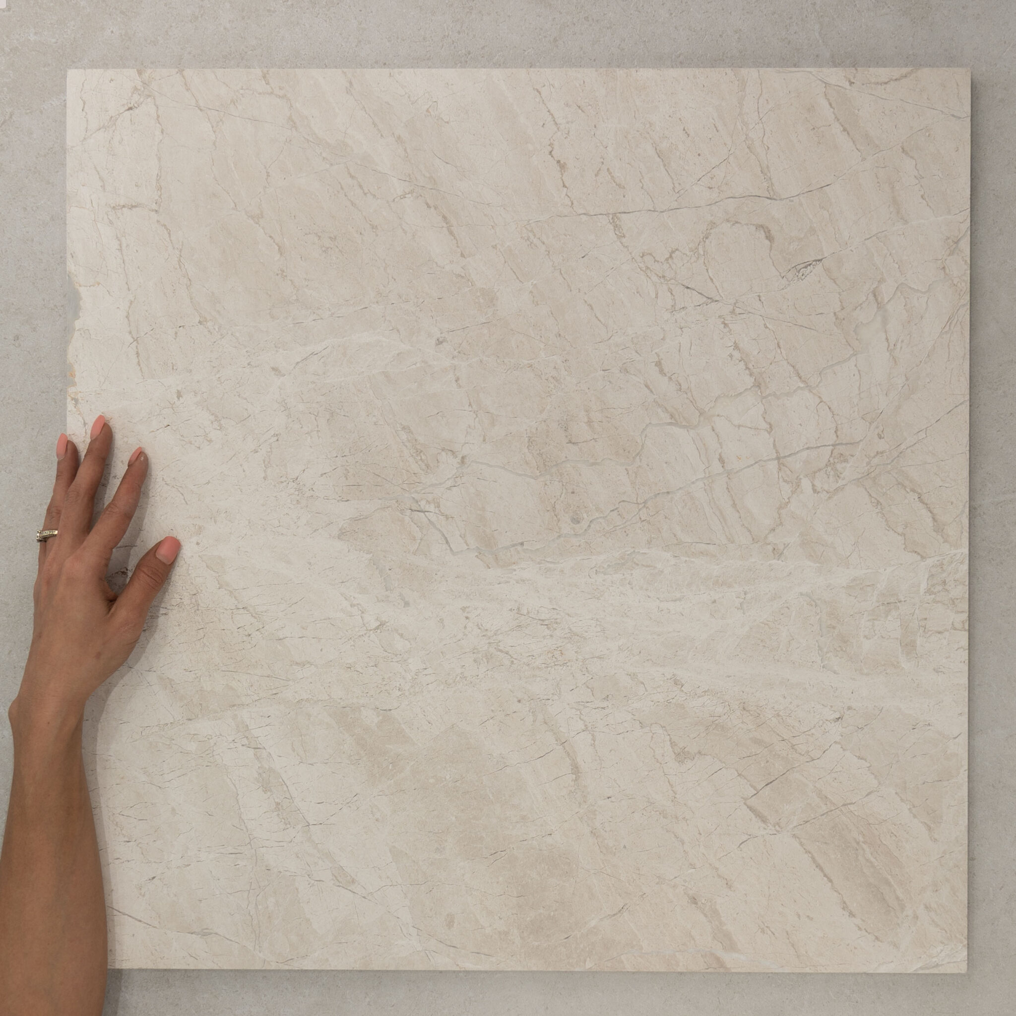 Bianco Chiaro Honed Marble Indoor Floor and Wall Tile - Design Tiles Sydney