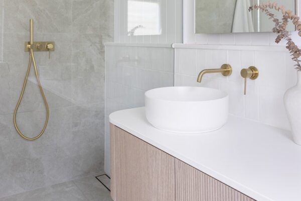 Maggie White Above Counter Basin - Design Tiles Sydney