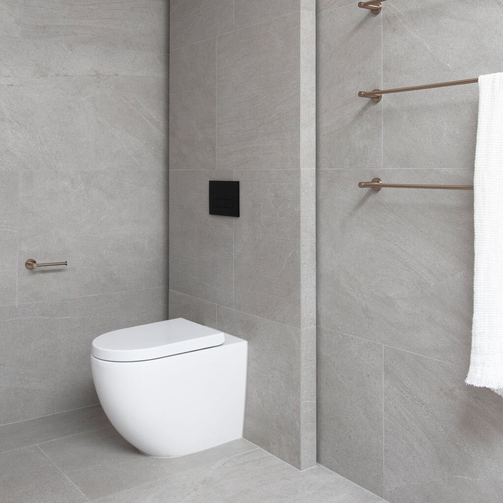 Round Toilet Roll Holder - Design Tiles Sydney