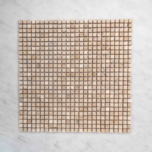 Pixel Cagliari Marble Mosaic Collection - Design Tiles Sydney