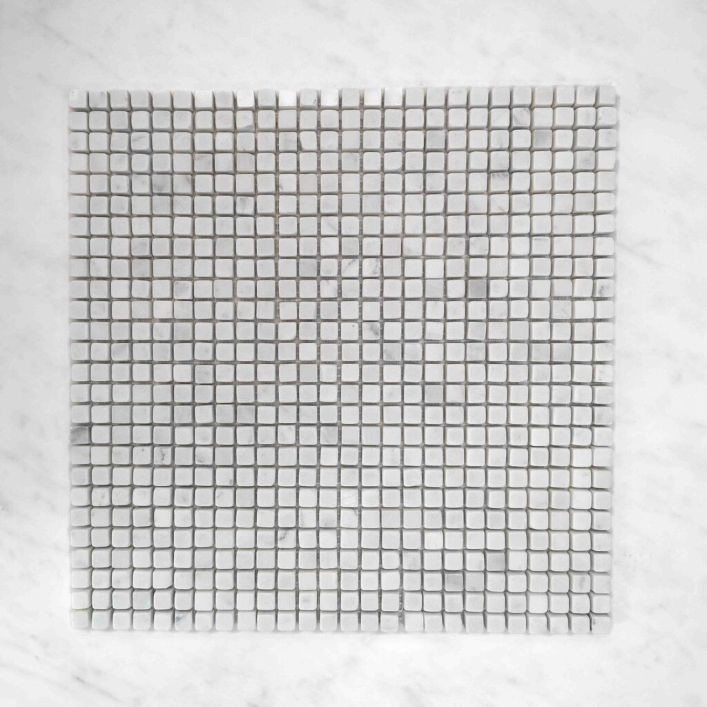 Pixel Cagliari Marble Mosaic Collection - Design Tiles Sydney