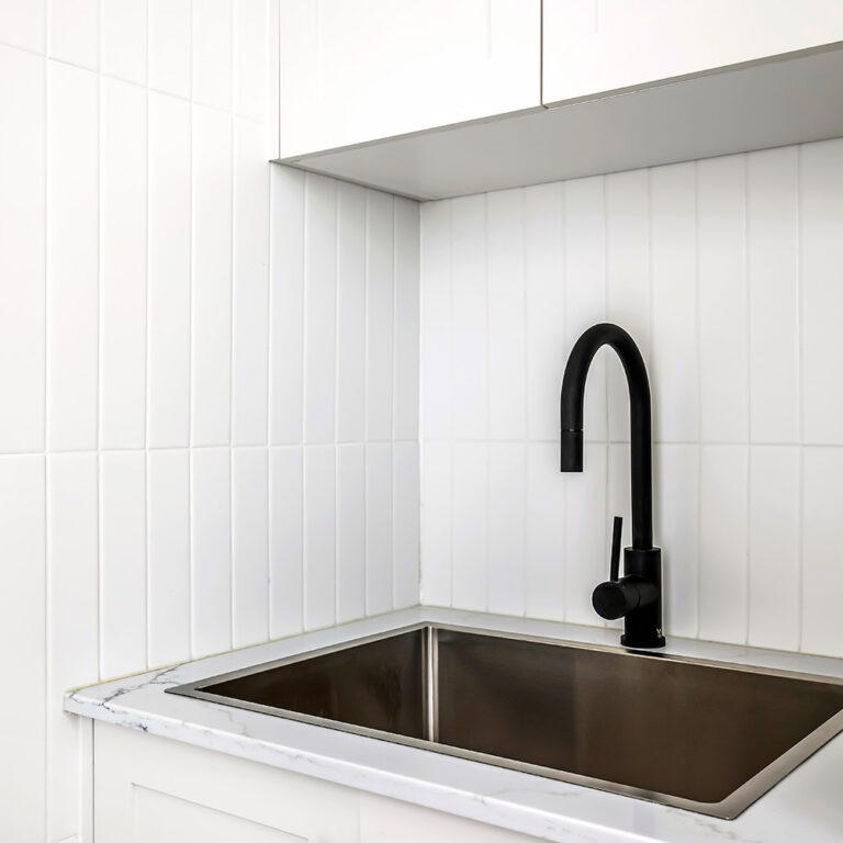 Coogee White Subway Wall Tile 75x300mm - Design Tiles Sydney