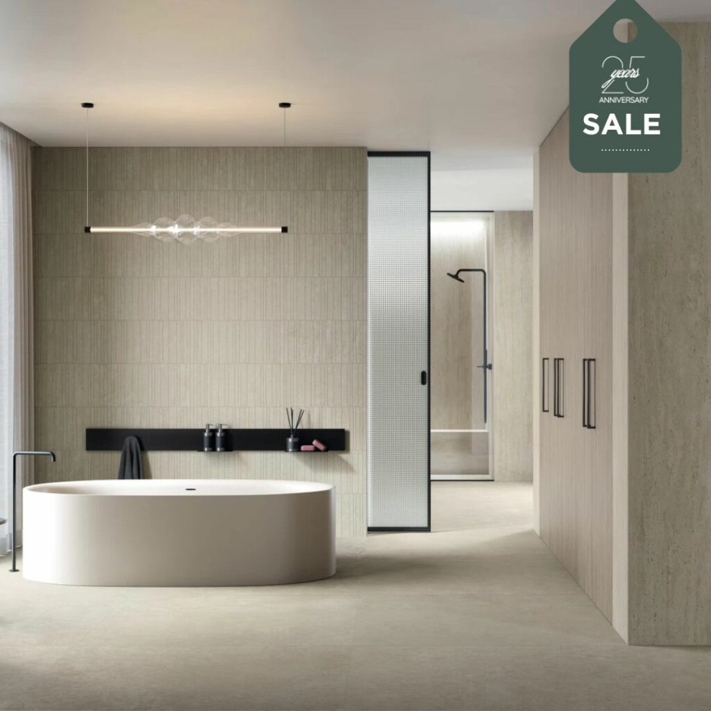 Marvel Travertine Porcelain Tile - Design Tiles Sydney