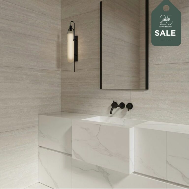 Tufa Vaincut Travertine Look Floor & Wall Tile - Design Tiles Sydney