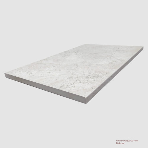 Tundra Extra Porcelain Bullnose Tile 400x600x20mm - Design Tiles Sydney