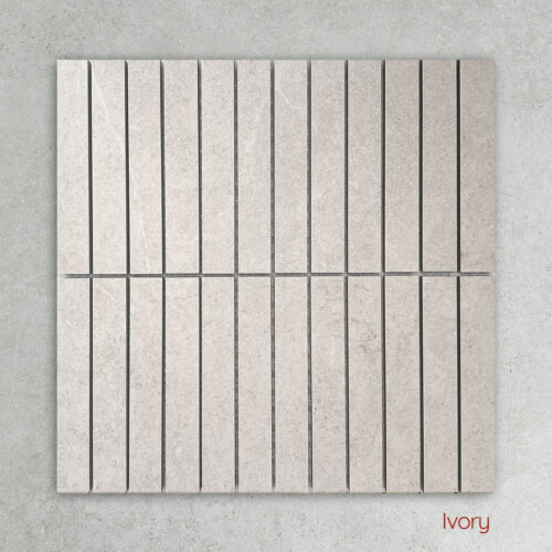 Jasper Stone Look Kit Kat Mosaic Tile - Design Tiles Sydney