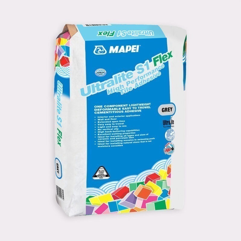 Mapei Ultralite S1 Flex Adhesive - Design Tiles Sydney