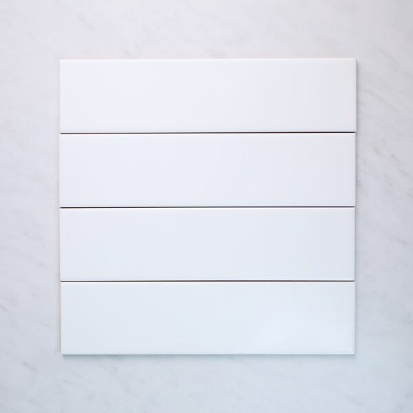 Coogee White Subway Wall Tile 75x300mm - Design Tiles Sydney