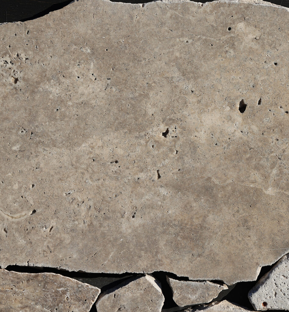 Silver Travertine Crazy Pave Natural Stone - Design Tiles Sydney