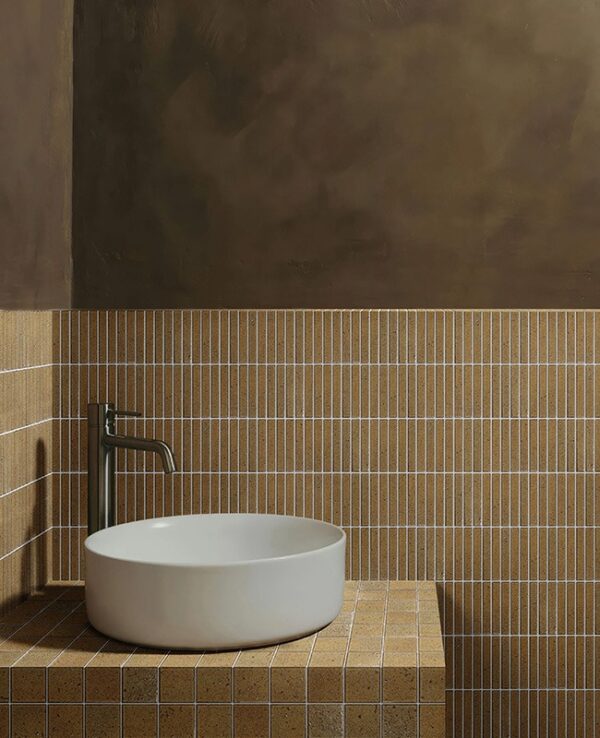 Kazoku Hatsu Square Hand Glazed Japanese Mosaic - Design Tiles Sydney