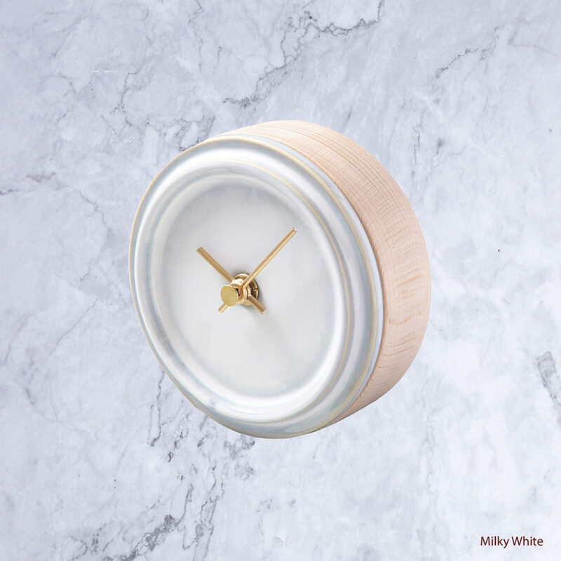 Okinawa Hand Glazed Japanese Medium Clock - Design Tiles Sydney