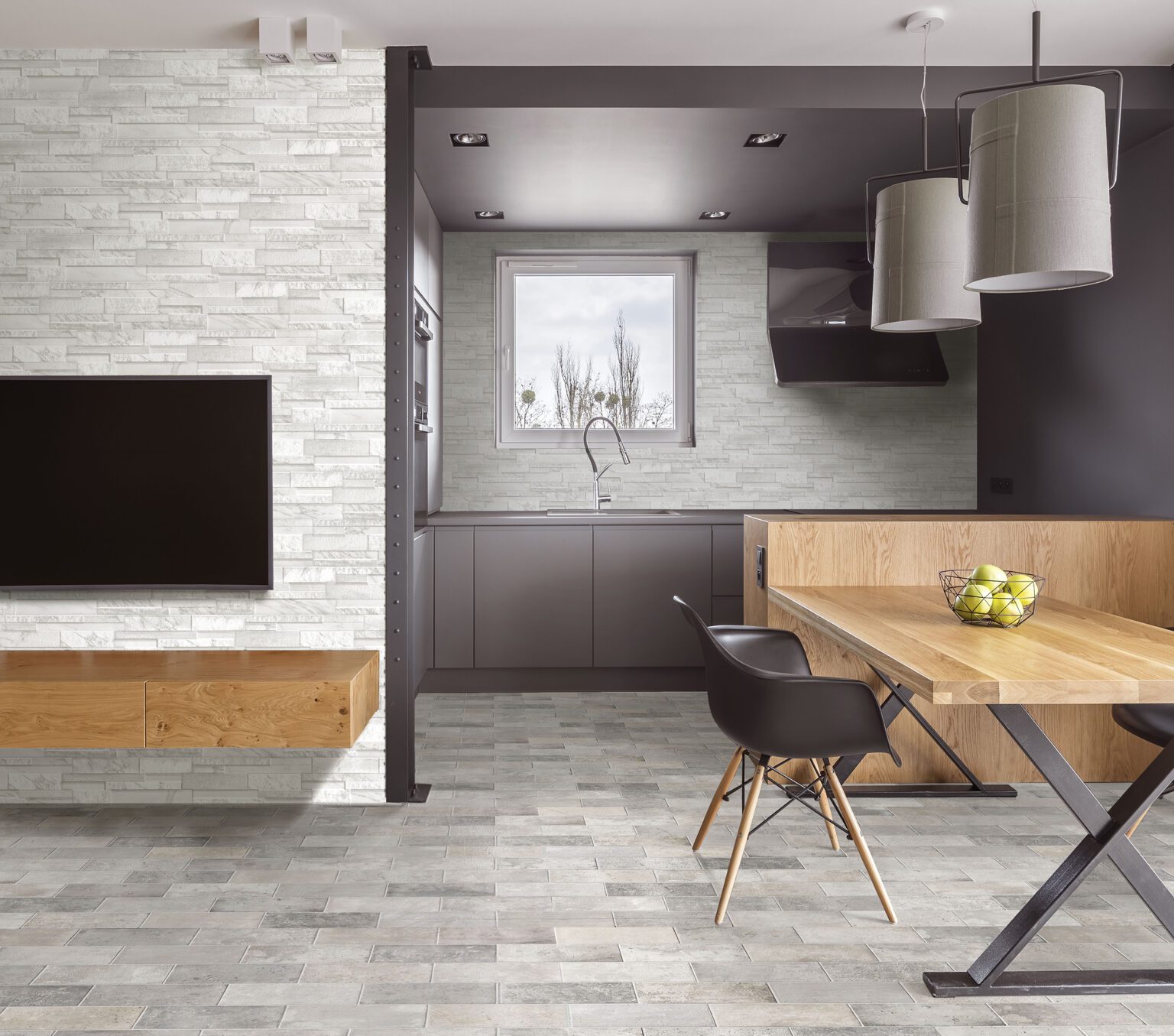 Chianti Brick Look Porcelain Tile 125 x 250 mm - Design Tiles Sydney